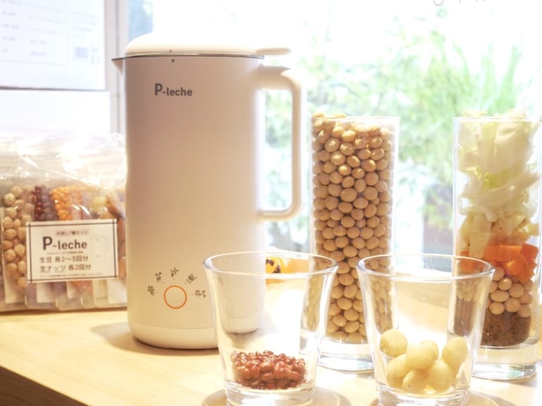 生豆と水を入れるだけ！おうちで豆乳もオーツミルクも作れるP-leche（ピーレチェ）発売 | ビューティープレスマン