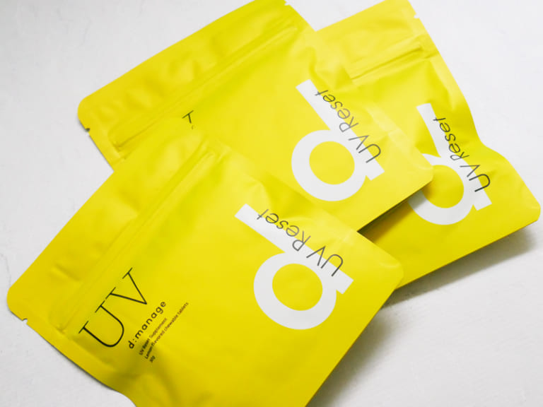 “リセット”する発想のUVケア！ナノエッグ「d:manage UVリセットサプリメント」クリニック専売 | ビューティープレスマン